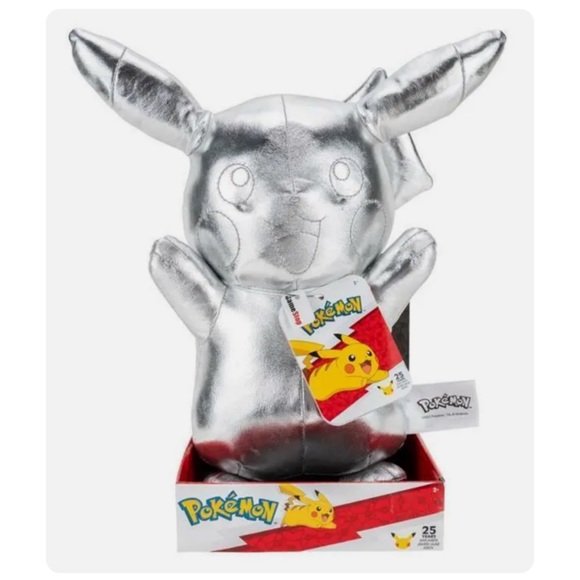 Pokemon | Toys | Pokmon Pikachu 25th Anniversary Stuffed Toy | Poshmark